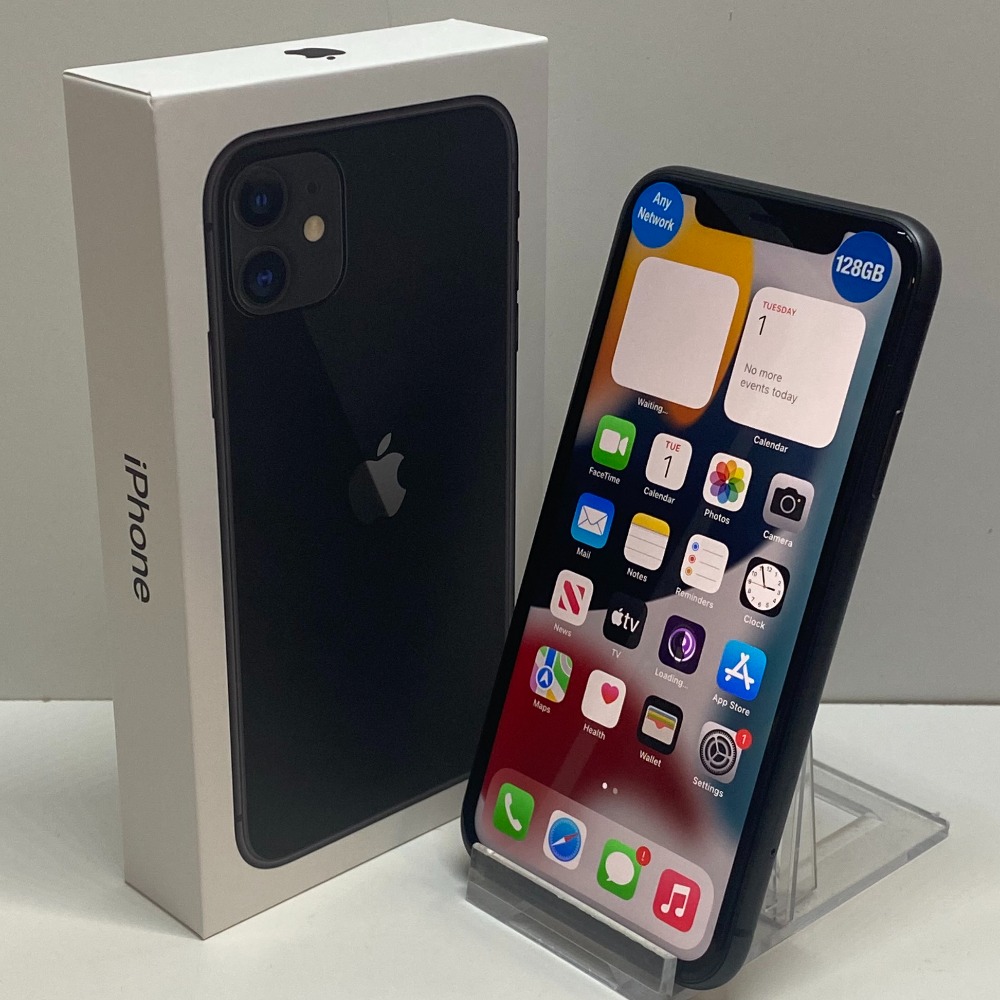 Pre-owned Apple Apple iPhone 11 Unlocked 128GB Model A2221 in Black ...